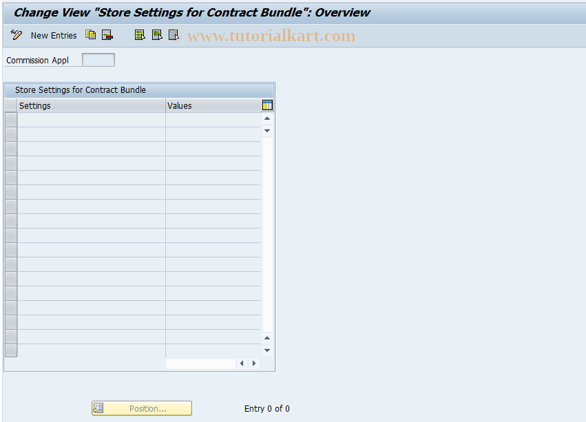 CACS CSCBDLSET SAP Tcode CSB Cust More Settings Transaction Code