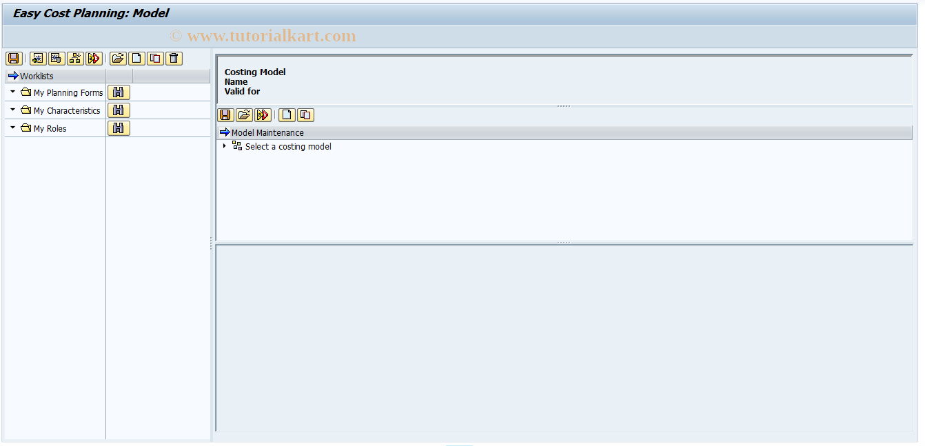 CKCM SAP Tcode: Costing Model CKCM SAP Tcode: Costing Model