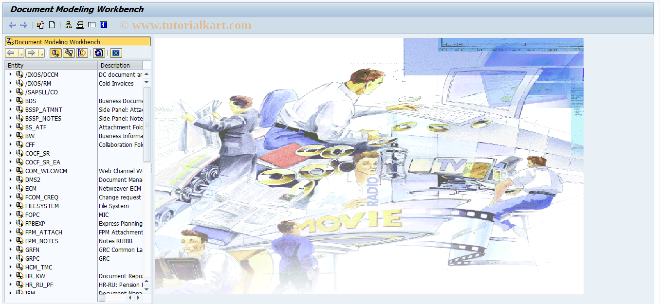 Dmwb Sap Tcode Document Modeling Workbench 1115