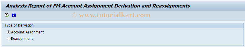 FMDERIVATIONANALYSIS SAP Tcode: Analysis Report on FM Derivations