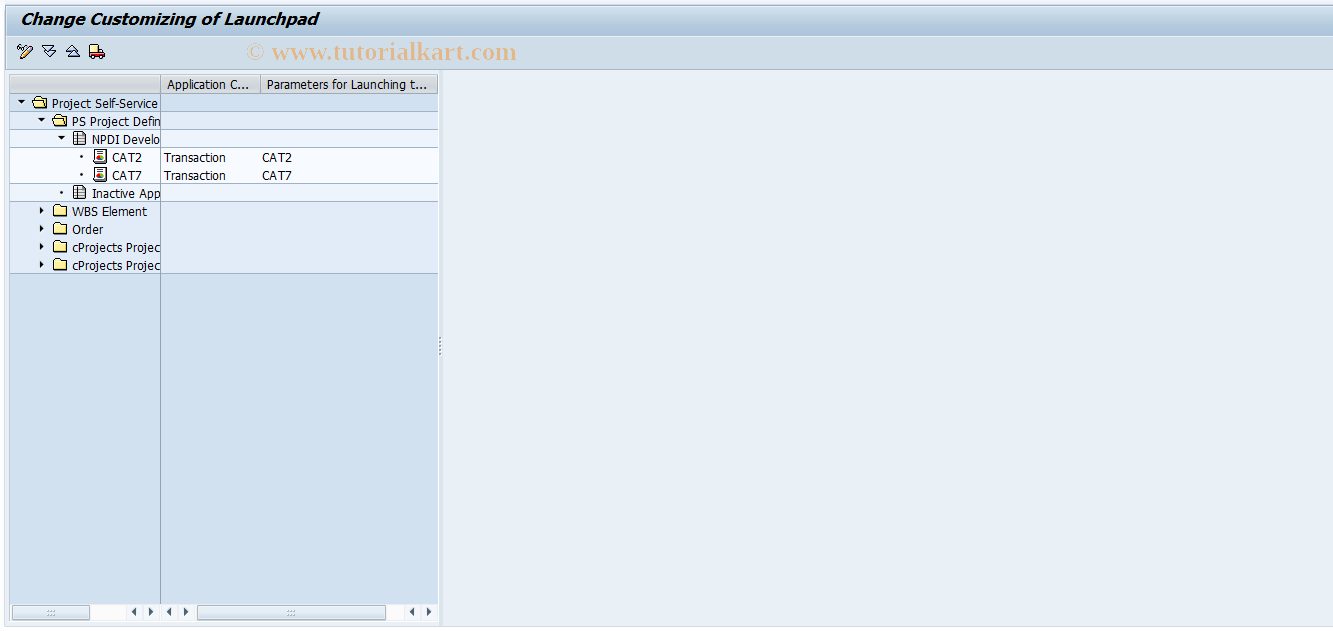 Fpblppssrepcust Sap Tcode Pss Reporting Report Customizing 2370