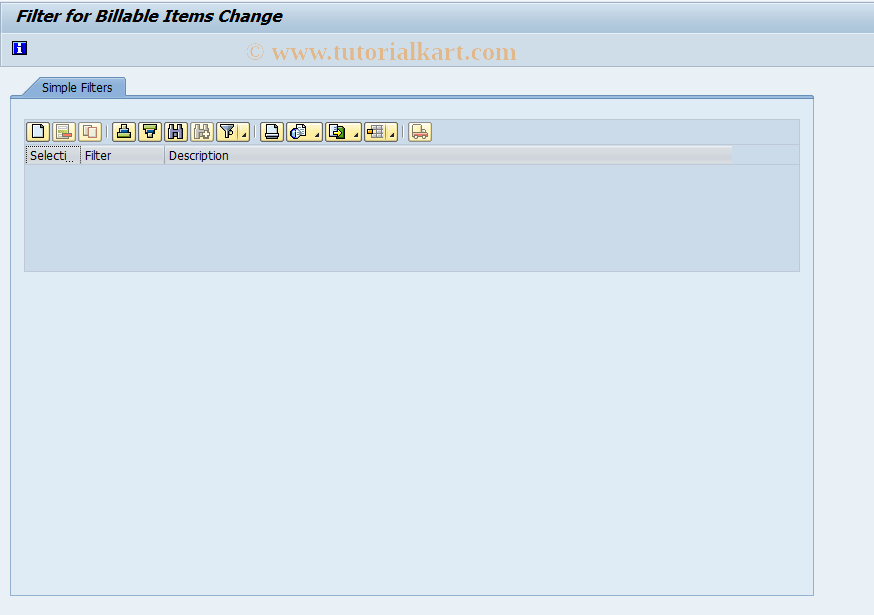 FP_FILTER2 SAP Tcode : Change Filter Transaction Code FP_FILTER2 SAP Tcode : Change Filter Transaction Code
