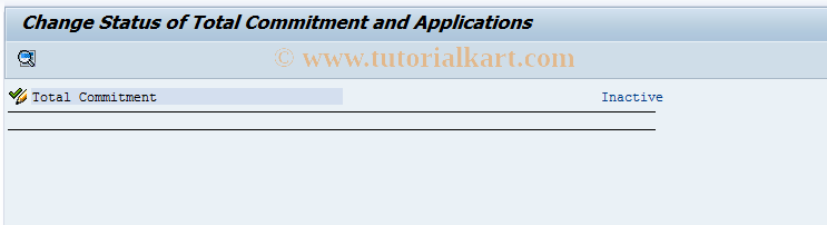 FSBP_TC_STATUS SAP Tcode : Change Status of Total Commitment ... FSBP_TC_STATUS SAP Tcode : Change Status of Total Commitment ...