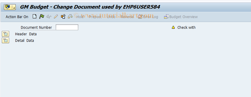 GM_MODIFY_BUDGET SAP Tcode : Modify GM Budget Entry Document ... GM_MODIFY_BUDGET SAP Tcode : Modify GM Budget Entry Document ...