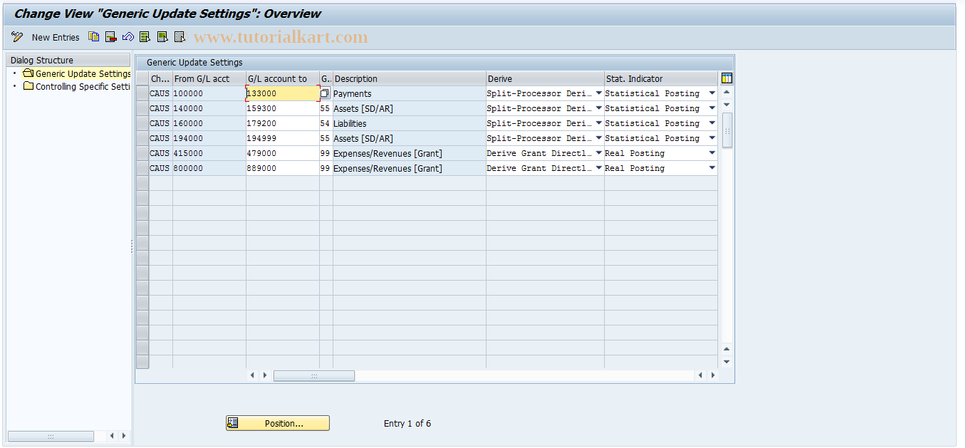 GM_UPD_SETTINGS SAP Tcode: Maintain Update Settings GM_UPD_SETTINGS SAP Tcode: Maintain Update Settings