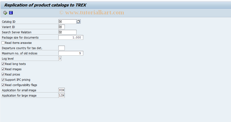ISA_CAT_REPLICATION SAP Tcode : ISA: Product catalog replication ... ISA_CAT_REPLICATION SAP Tcode : ISA: Product catalog replication ...