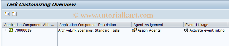 OATASK SAP Tcode: ArchiveLink Customizing transaction OATASK SAP Tcode: ArchiveLink Customizing transaction