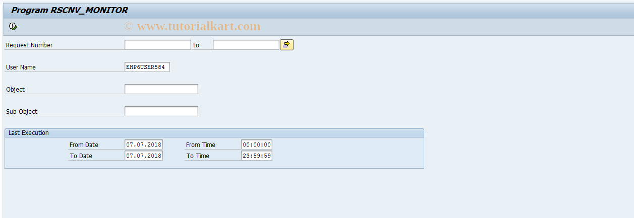 RSCNV_MONITOR SAP Tcode : DB6 MDC Reclustering Transaction Code