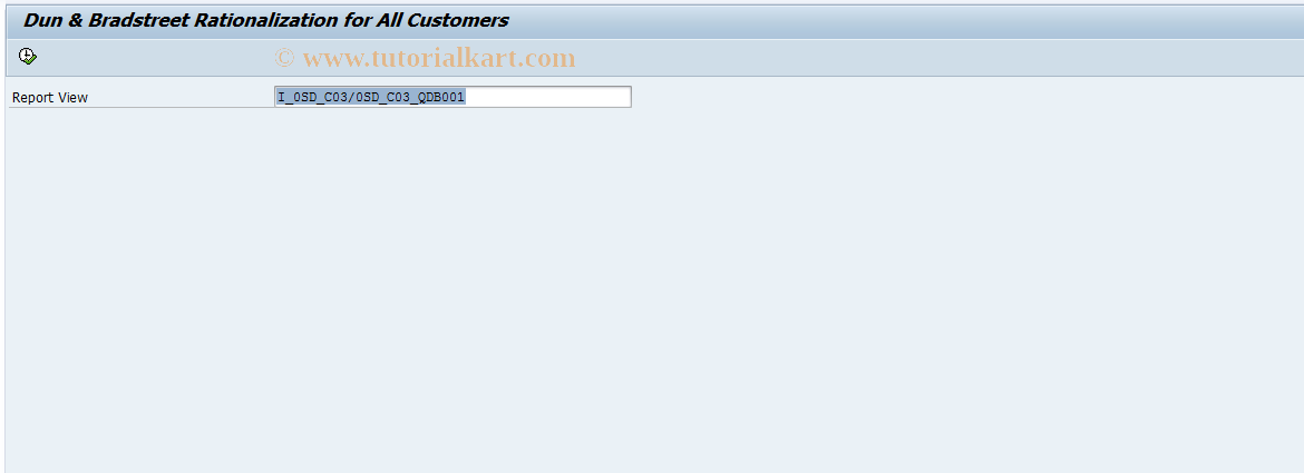 Rsdbinit Sap Tcode Initial Download Of Dandb Data Transaction Code