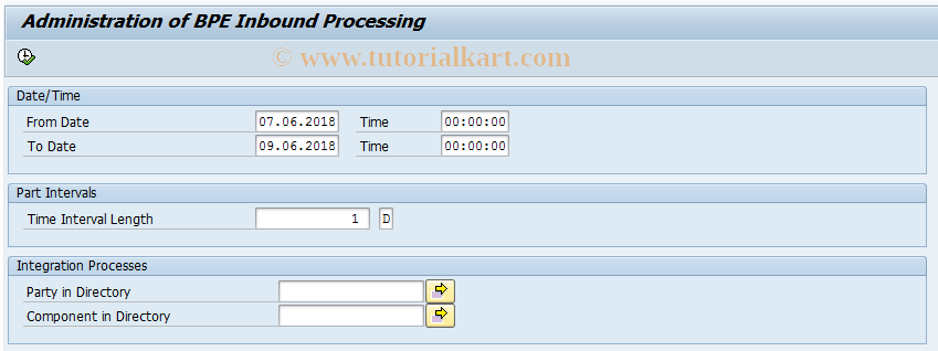 SWF_INB_ADM SAP Tcode: Administration Inbound Processing SWF_INB_ADM SAP Tcode: Administration Inbound Processing