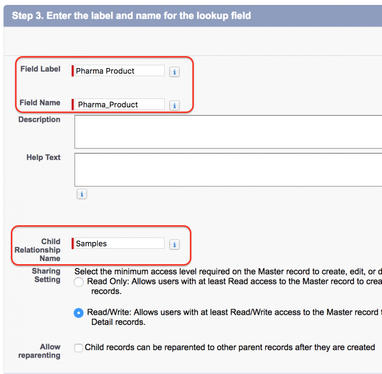 How to Create Master Detail relationship in Salesforce