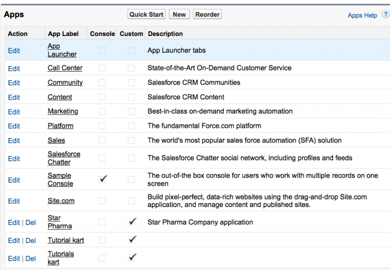 How to Create an APP in Salesforce