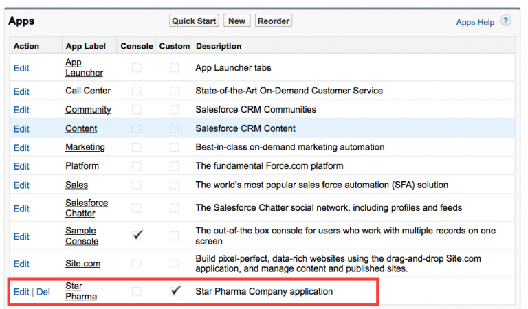 How to Create an APP in Salesforce