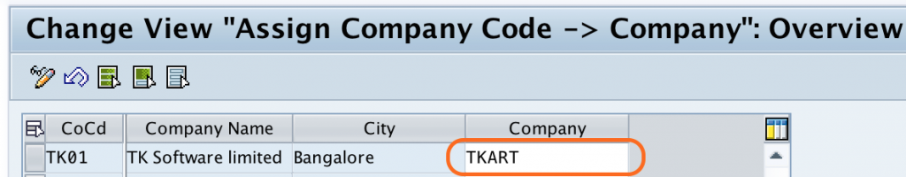 How to Assign Company Code to Company in SAP