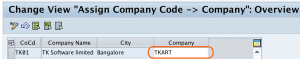 How to Assign Company Code to Company in SAP