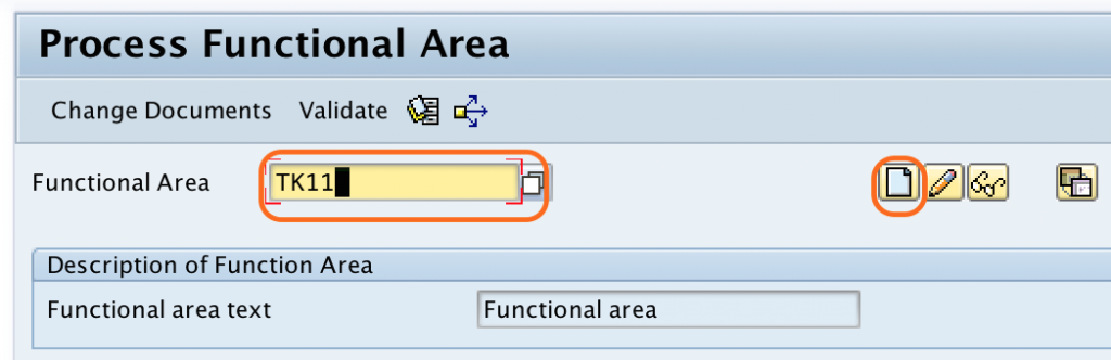 Define Functional Area in SAP | Create Functional Area - SAP Tutorials