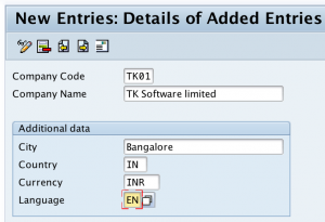 How to Create or Define Company Code in SAP - SAP Tutorials