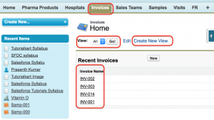 Creating custom list views in salesforce - SFDC Tutorials