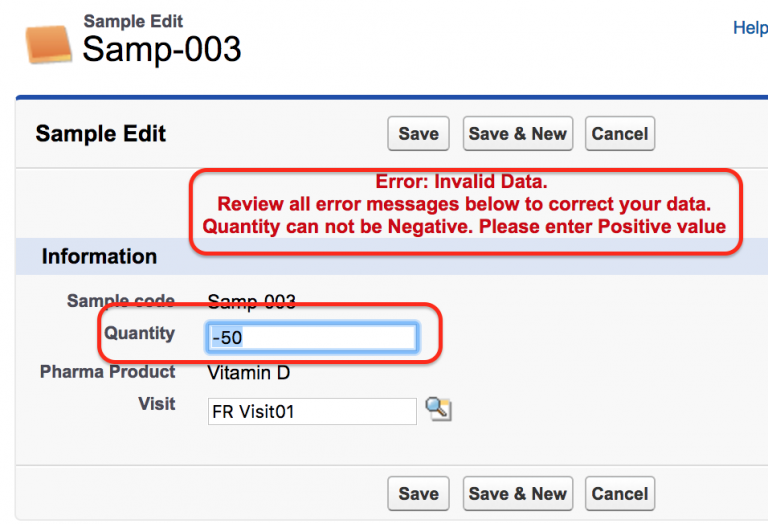 Validation Rules In Salesforce Salesforce Validation Rules