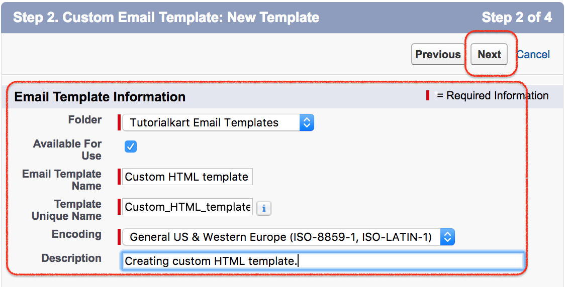 Creating New Salesforce Email Templates TutorialKart