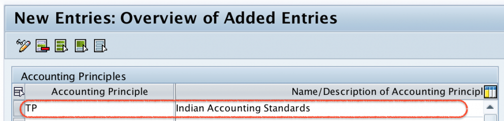 How to Define Accounting Principles in SAP
