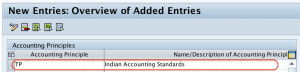 How to Define Accounting Principles in SAP