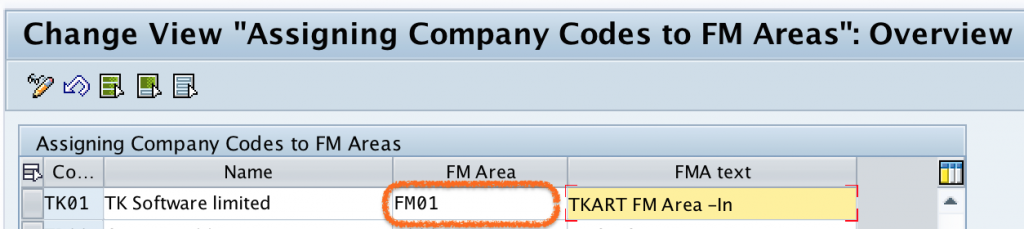 Assign Company Code to Financial Management Area in SAP