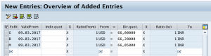 How to Enter Exchange Rates in SAP