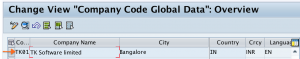 How to Check and Enter Company Code Global Parameters in SAP