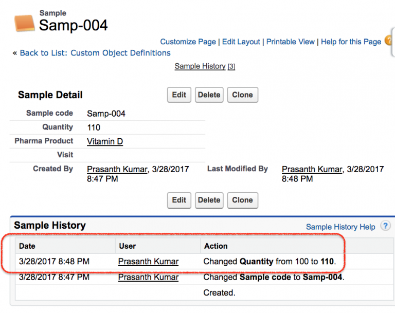 How to enable field history tracking in salesforce