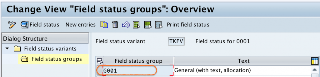 Field Status Groups In Sap Define Field Status Variants In Sap