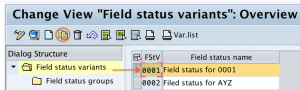 Field Status Groups in SAP | Define Field Status Variants in SAP