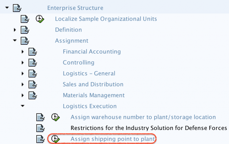 Assign Shipping Point to Plant in SAP