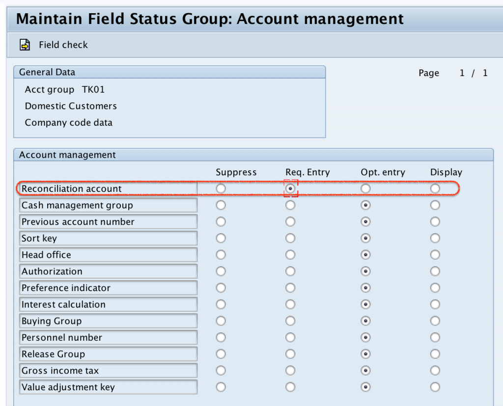 Define Customer Account Groups In Sap