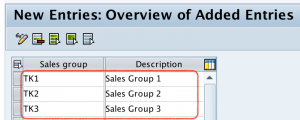 How to Define Sales Group in SAP