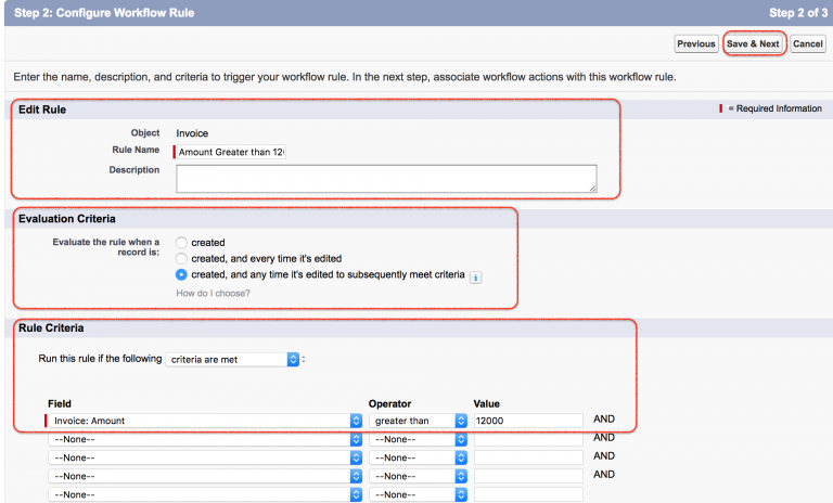 Salesforce Workflow Actions - Tasks, Email alert, field Update