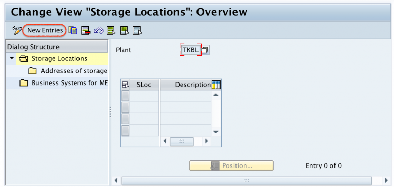 How To Maintain Storage Location In Sap