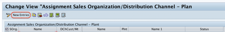 Assign Sales organization, Distribution Channel, Plant in SAP