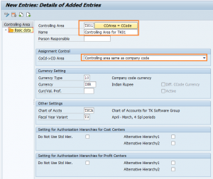 What is Controlling Area in SAP CO | How to Create CO Area