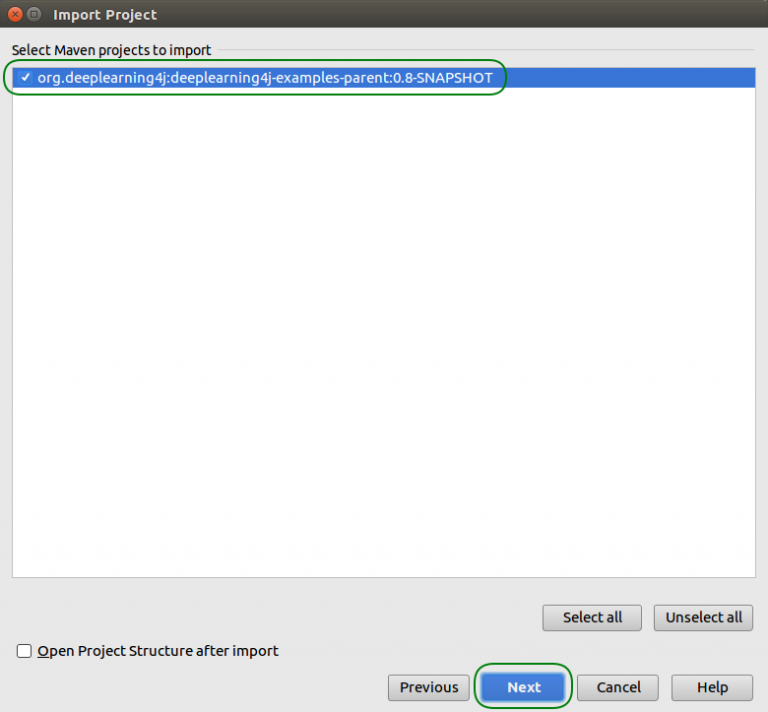 How to setup environment for Deep learning with Deeplearning4j