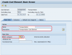 How to Create Secondary Cost Elements in SAP