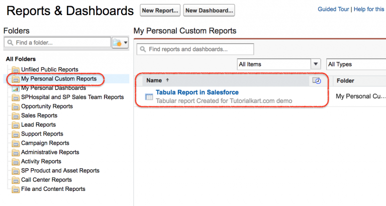 Salesforce Reports (Creating Different Salesforce Reports)