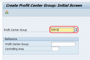 Profit Center Group in SAP | Define Profit Center Standard Hierarchy