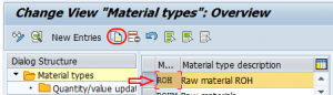 How to Create Material Types in SAP