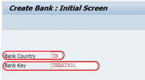 How to Create Bank Key in SAP | What is Bank Key