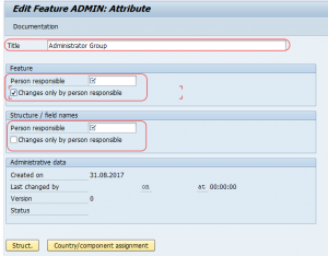 SAP HR - Define Administrator Groups in SAP