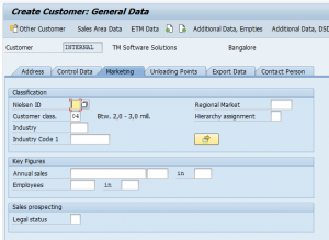 Create Customer Master Record in SAP (Customer Master Data)
