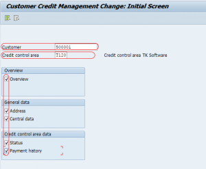 How to Maintain Credit Limit for Customers in SAP