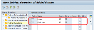 Setup Partner Determination Procedure in SAP SD