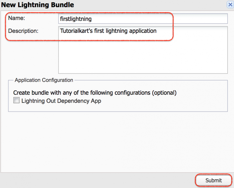 Creating first Salesforce Lightning App
